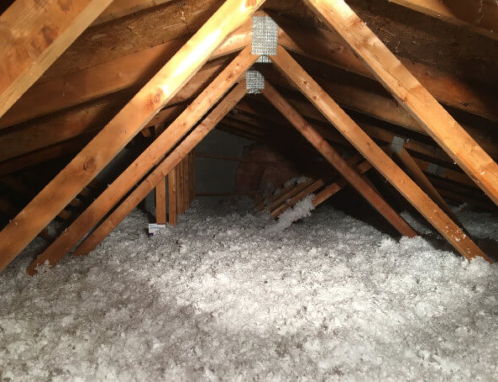 Isolation de l'entre-toit (enlèvement cellulose & isolation laine ...